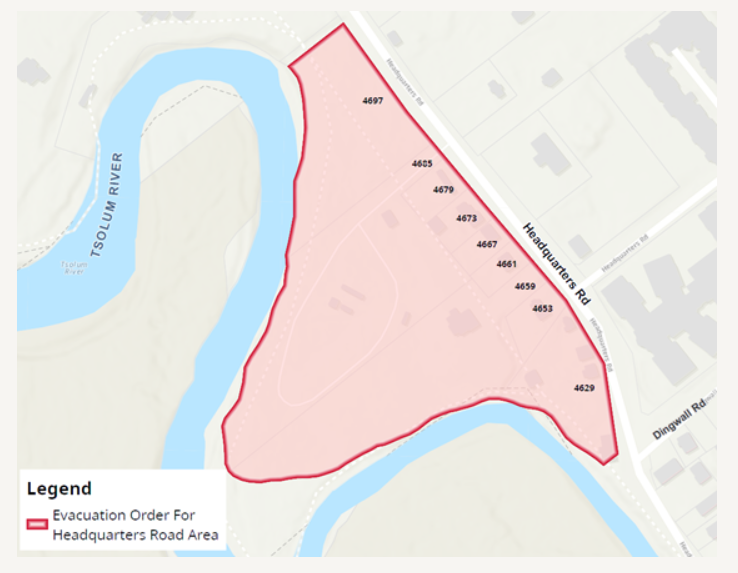 Evacuation Order issued for some Maple Pool Campground and some nearby ...